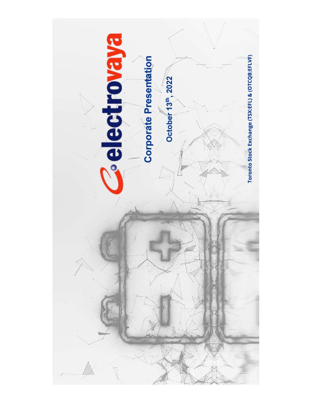 New West Ellicott plant factors in Electrovaya’s plans for future ...